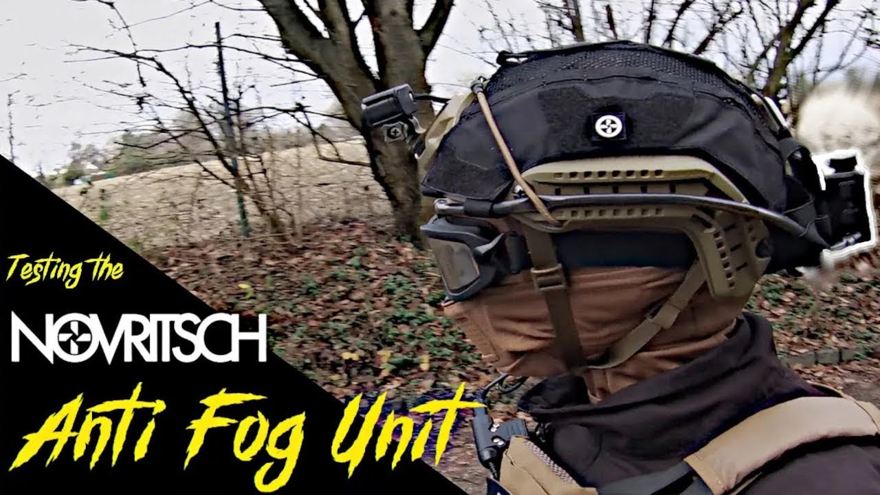 Testing the Anti Fog Unit by Novritsch | Airsoft Goggle Comparison ...