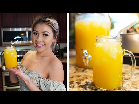 HOW TO MAKE THE BEST PINEAPPLE AND MANGO AGUA FRESCA