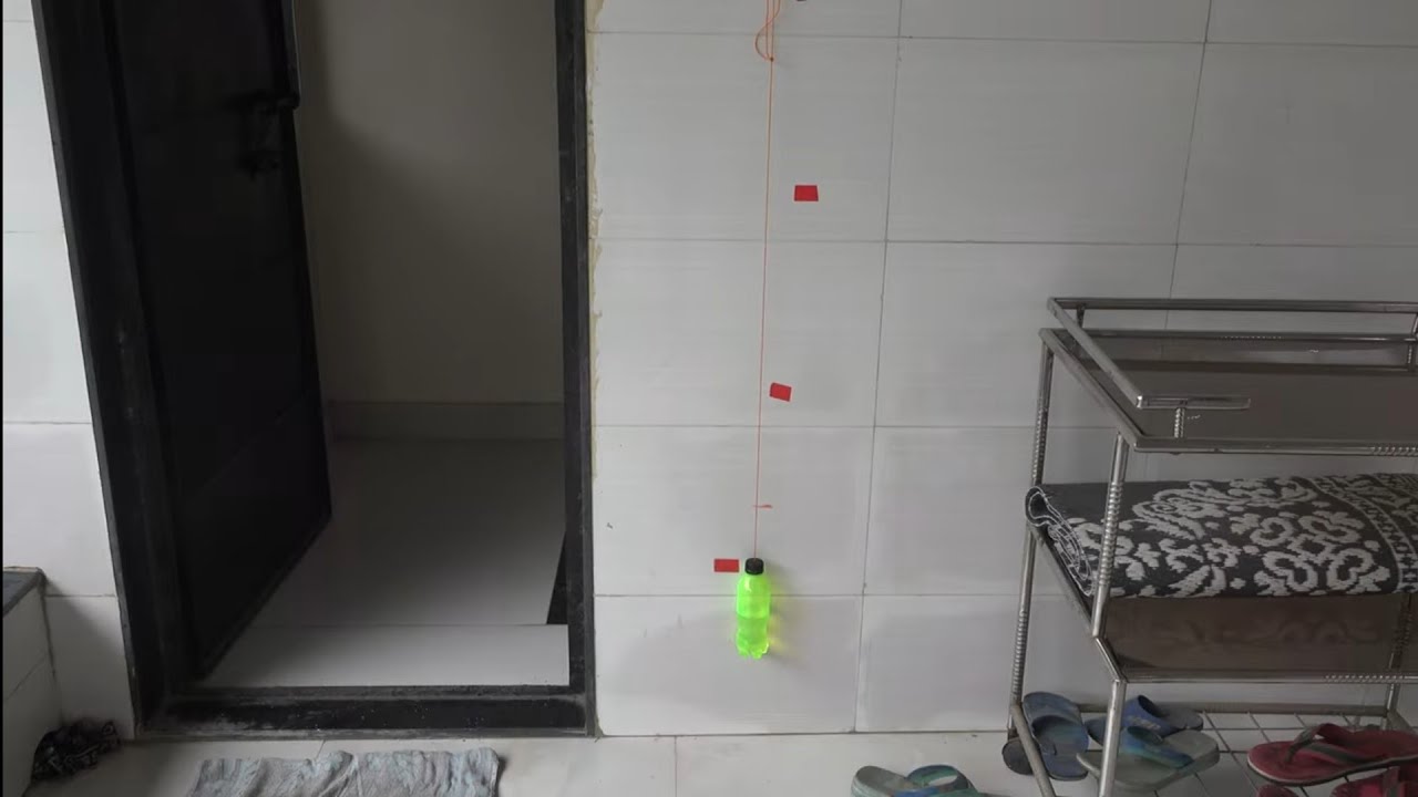 DIY Making of mechanical water level Indicator for overhead tank - YouTube