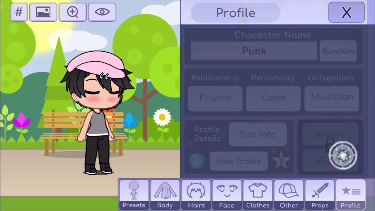 Sally face Gacha Characters - YouTube