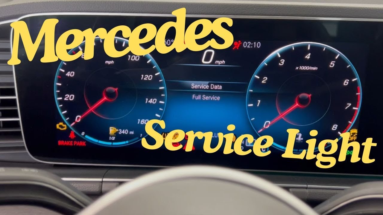 2020 Mercedes Service Reset Light - How to Reset Oil Maintenance Light ...