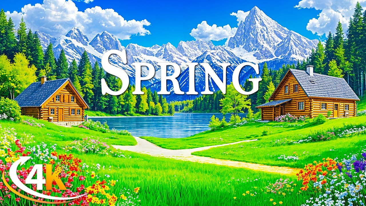 A Moment of Spring Life in Switzerland 🌷 Discover the Beauty of Swiss ...