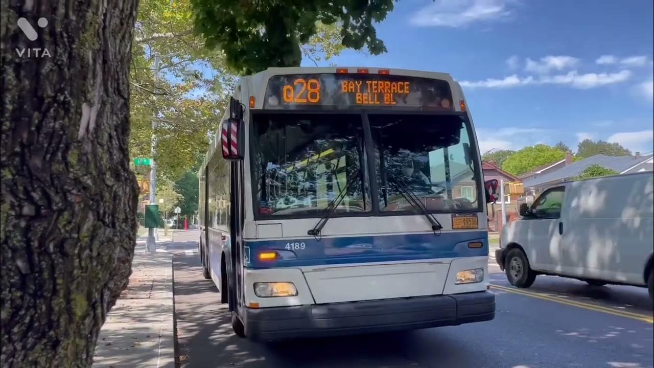 MTA Q28 buses - YouTube