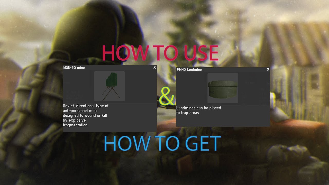 How to Use And Find Mines | Project Delta - YouTube