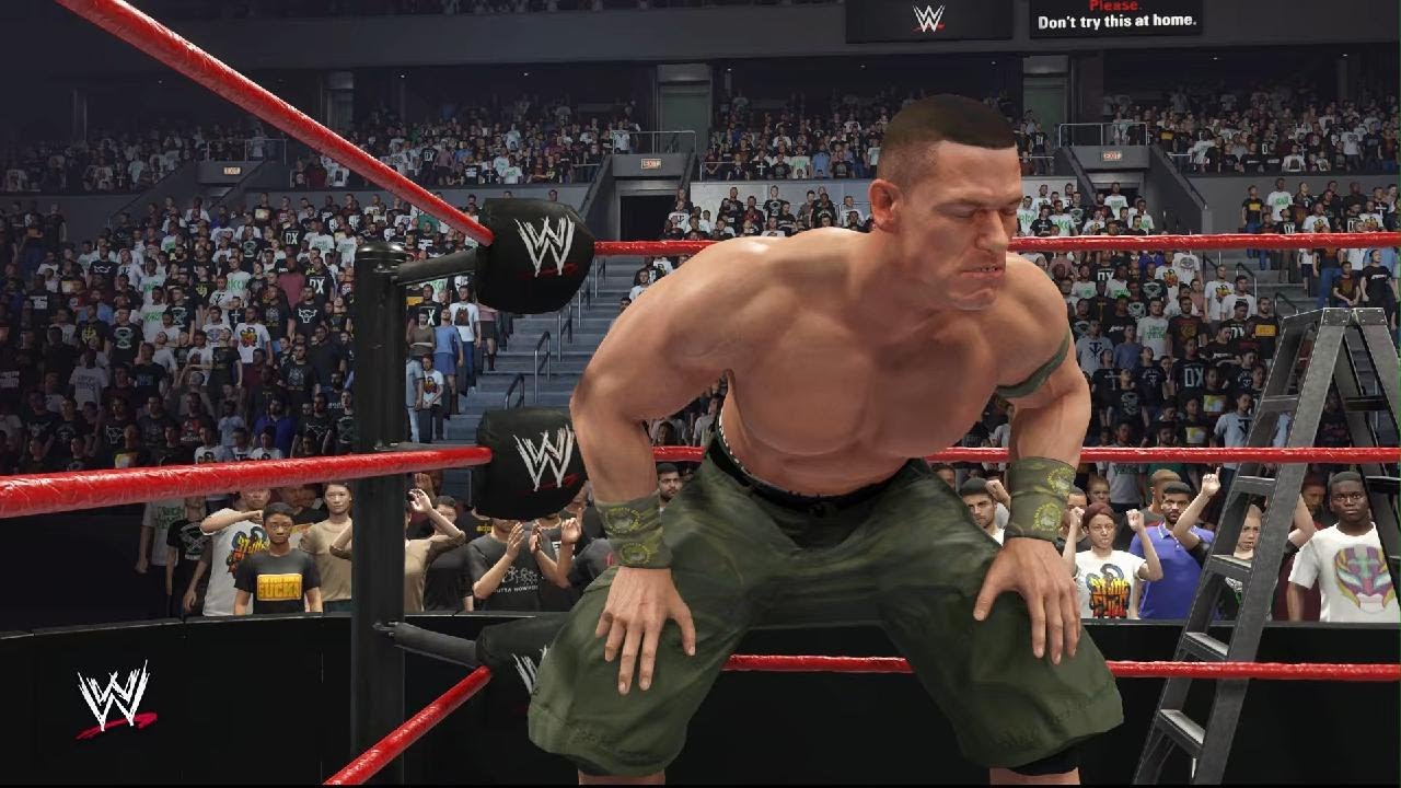 WWE 2K24 John Cena Vs Edge Unforgiven 2006 WWE Champion TLC Match - YouTube