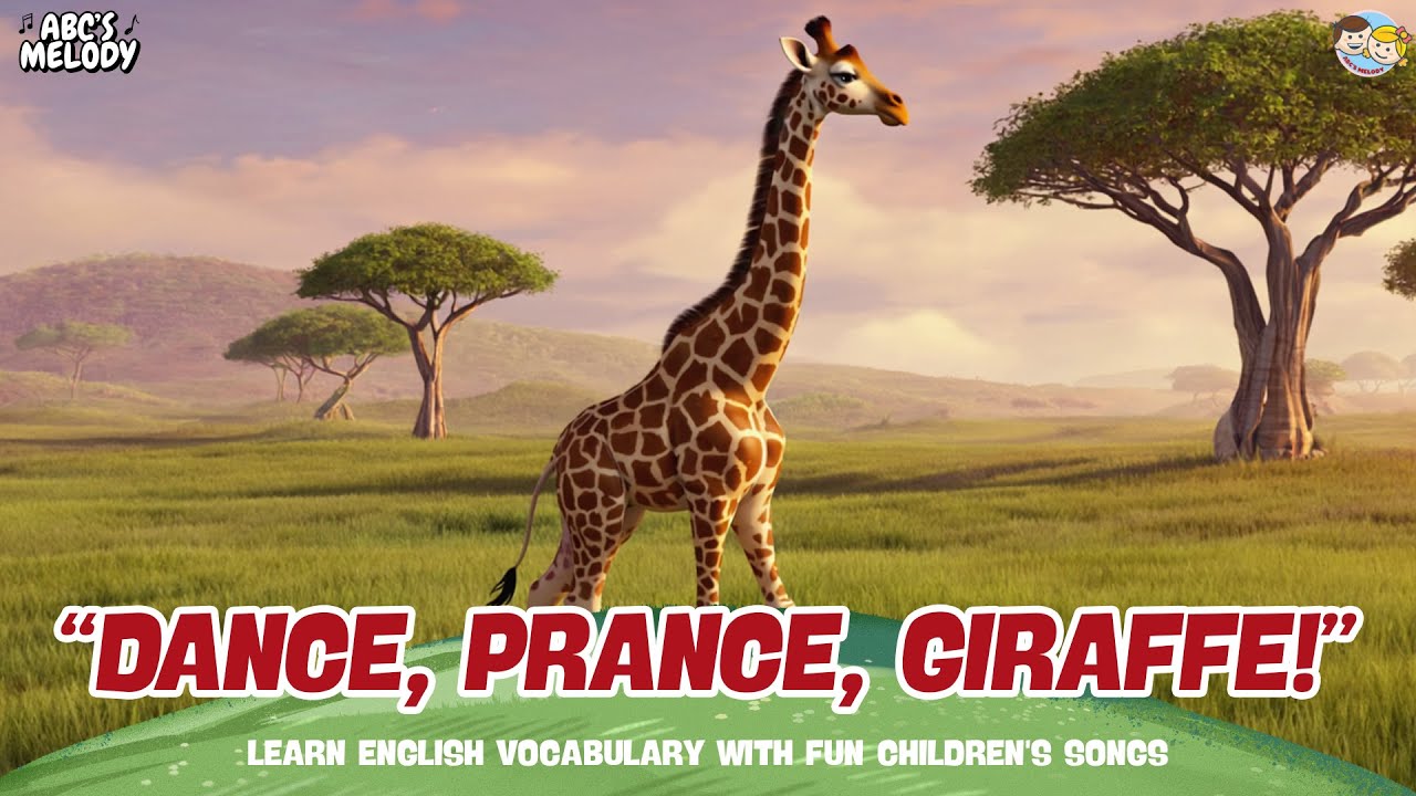 “DANCE, PRANCE, GIRAFFE” - GIRAFFE SONG | Fun Kids Songs & Nursery ...