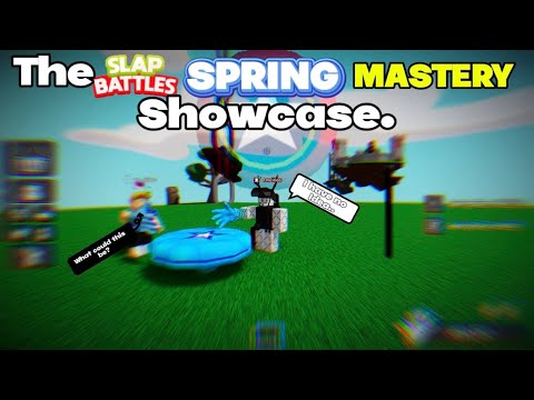Slap Battles - The “SPRING” Mastery Showcase. - YouTube