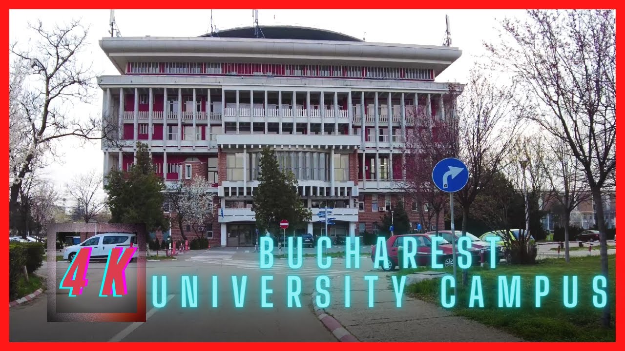 4K Bucharest Walks: Campus of the Polytechnic University (UPB) up to ...