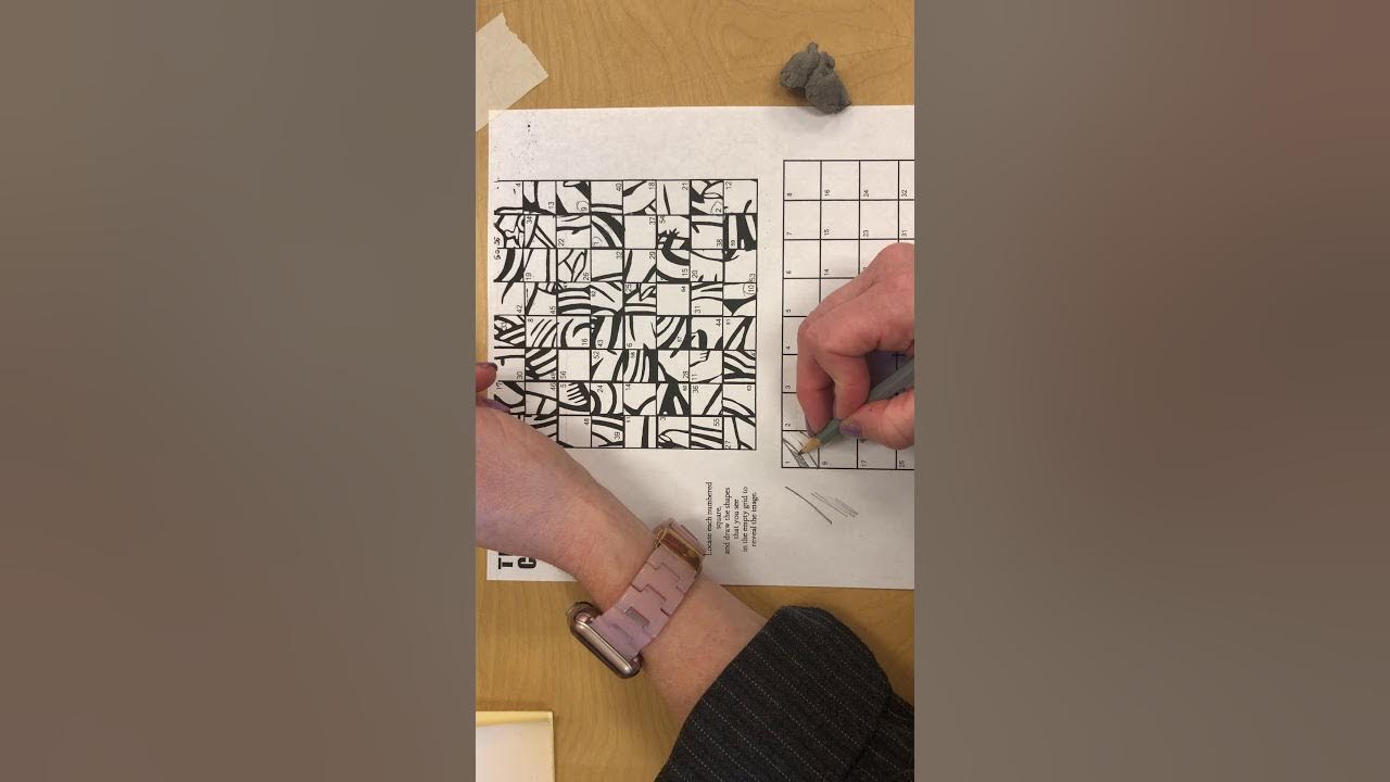 The Grid Challenge Puzzle Piece Theory Art - YouTube