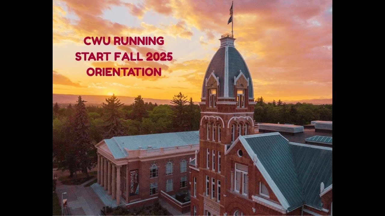 CWU Running Start Fall 2025 Orientation - YouTube