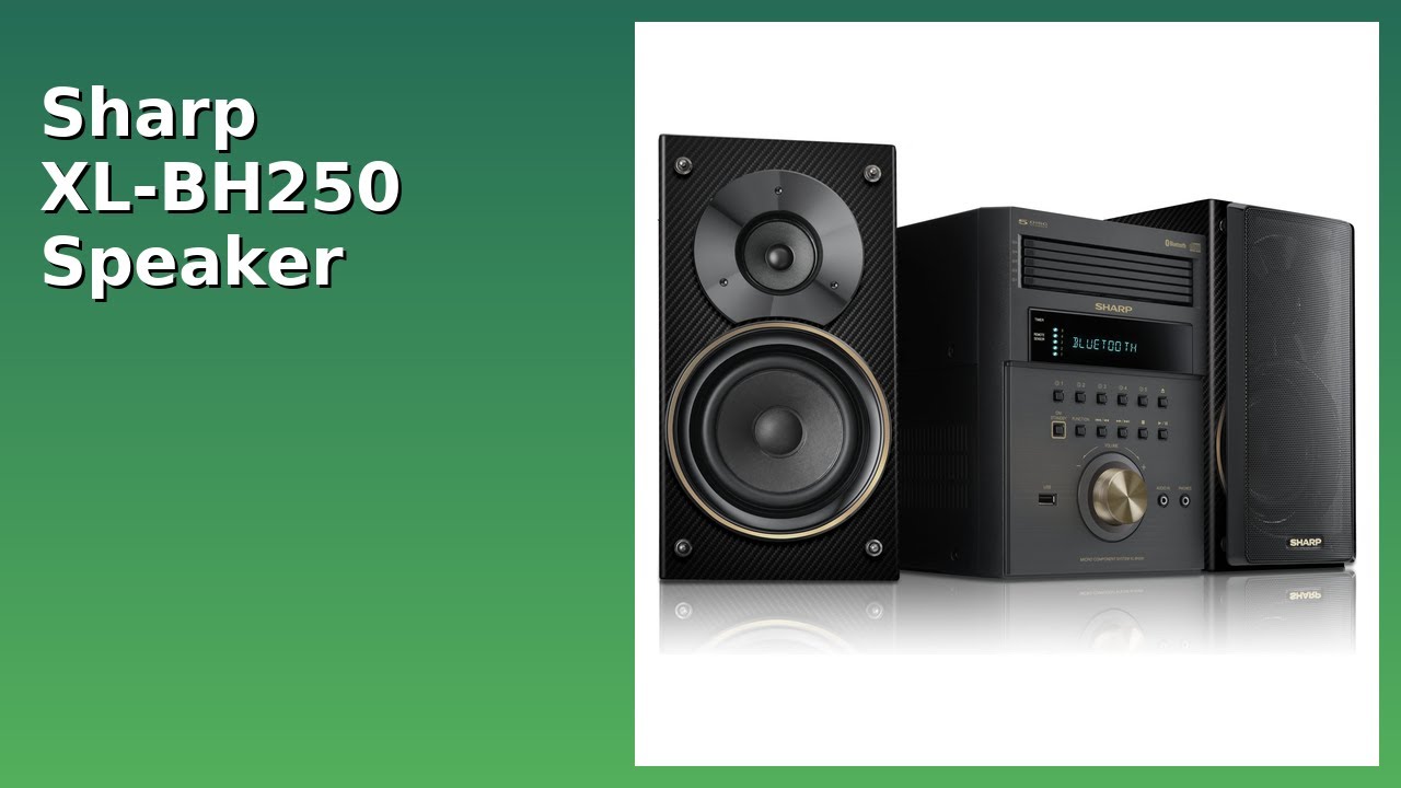 REVIEW (2026): Sharp XL-BH250 Speaker System. Features. - YouTube