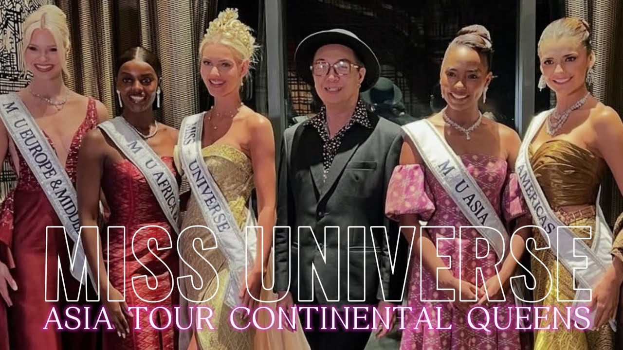 OMG! Asia Tour Miss Universe Continental Queens - YouTube
