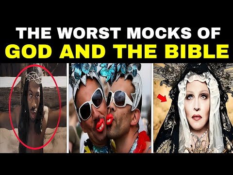 LOOK HOW THEY MAKE FUN OF GOD AND THE BIBLE. It's shocking! - YouTube