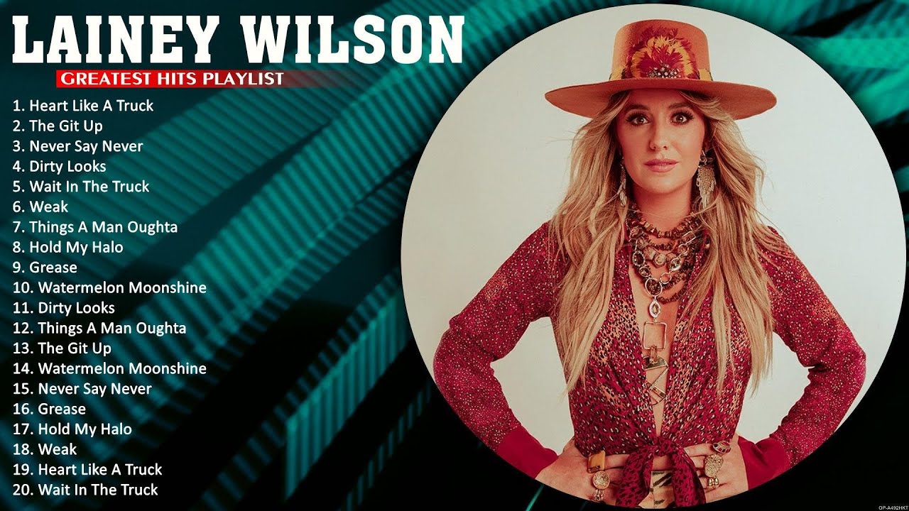 Lainey Wilson Full Album 🎶 Lainey Wilson Playlist 🎶 Never Say Never ...