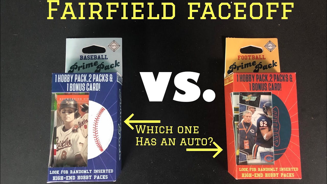 Fairfield Walgreens Prime Pack Battle. Baseball vs Football. Which one ...