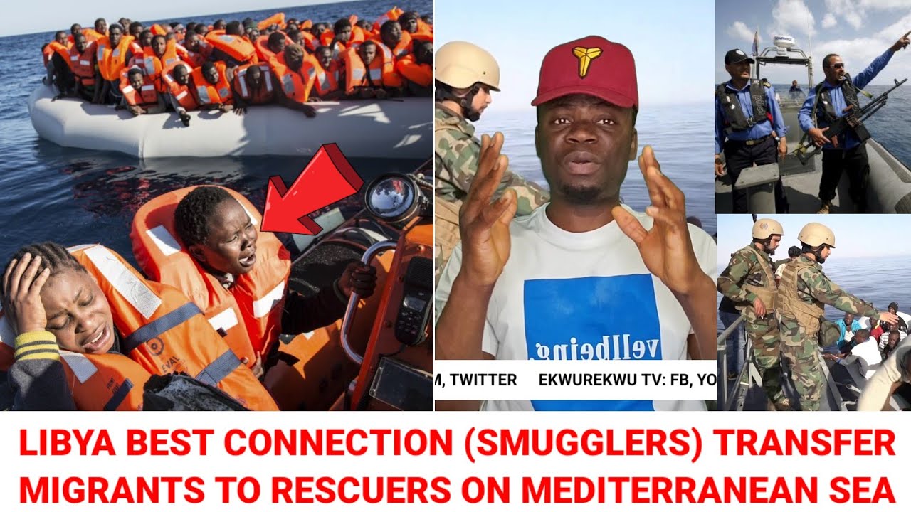 Best Connection To Cross From Libya To Italy Deliver Migrants To Rescue ...