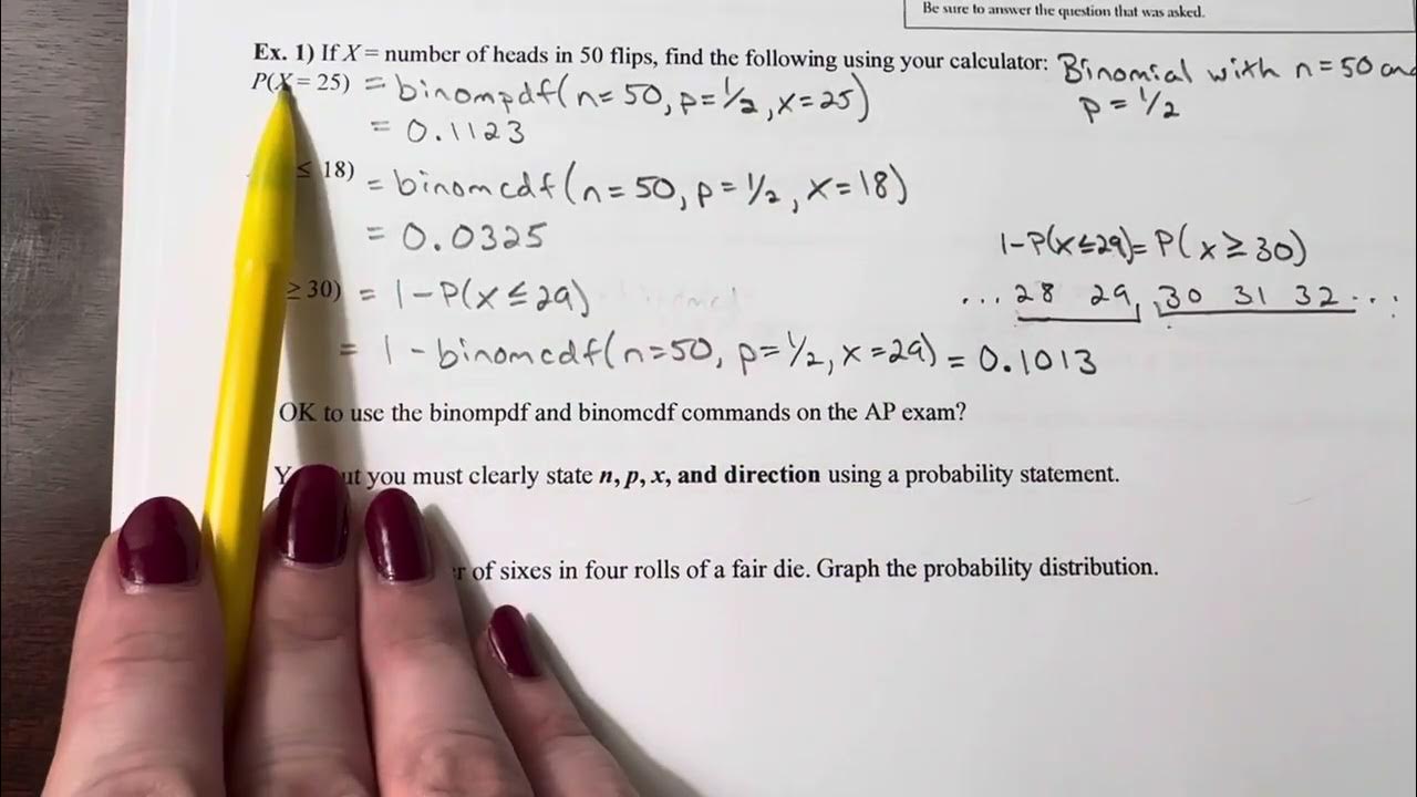 6.3 (Day 2) More Binomial Distributions/Normal Approximation to ...