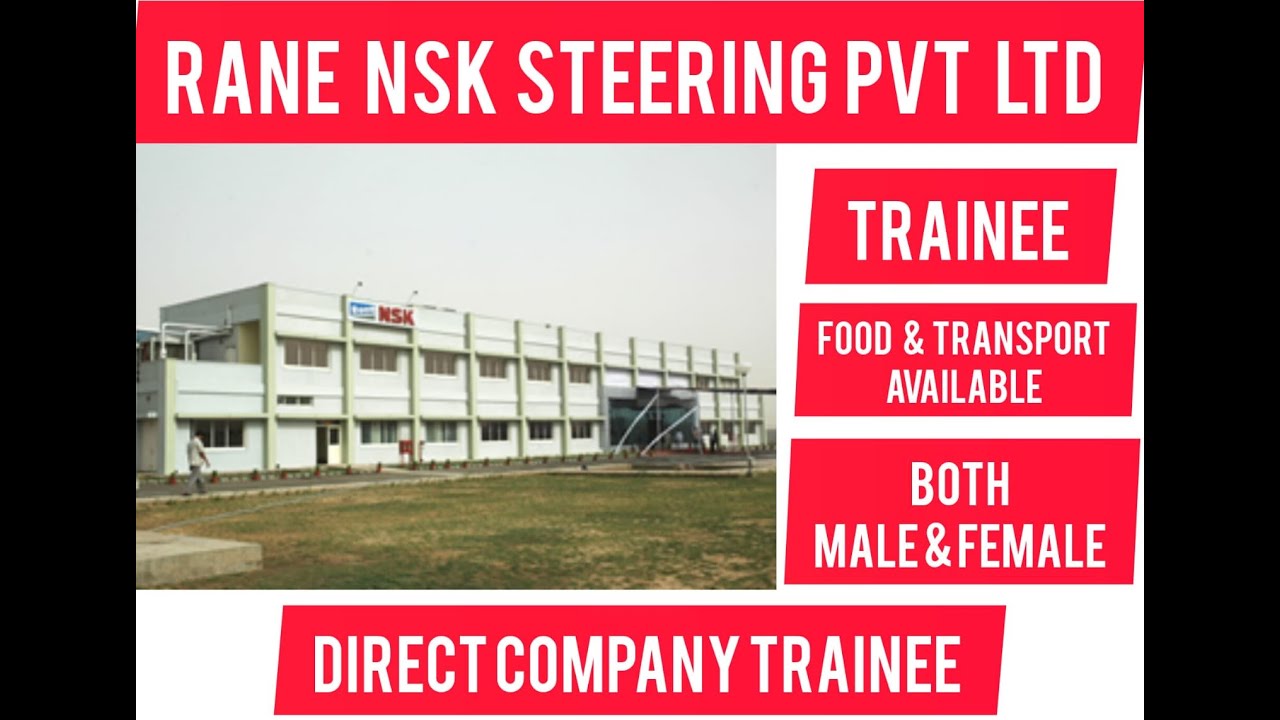 RANE NSK STREEING PVT LTD || GUDUVANCHERRY - YouTube