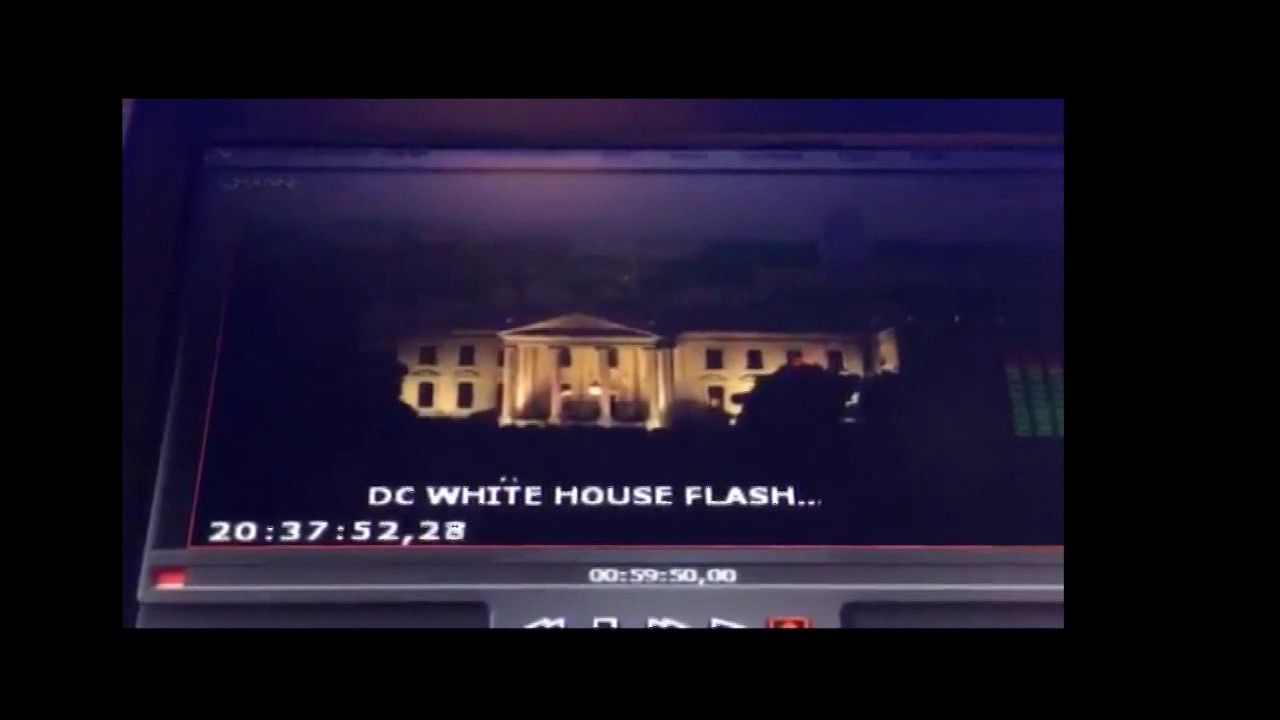 Verify: What's with the red lights flashing at the White House - YouTube