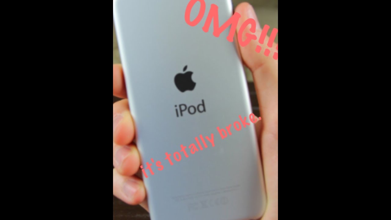 BREAKING MY IPOD!!!!!! IT EXPLODED!!!!!!! - YouTube