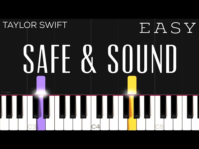 Safe And Sound Taylor Swift Sheet Music