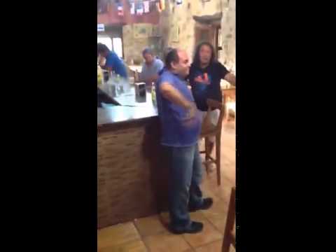 El hombre aplastado