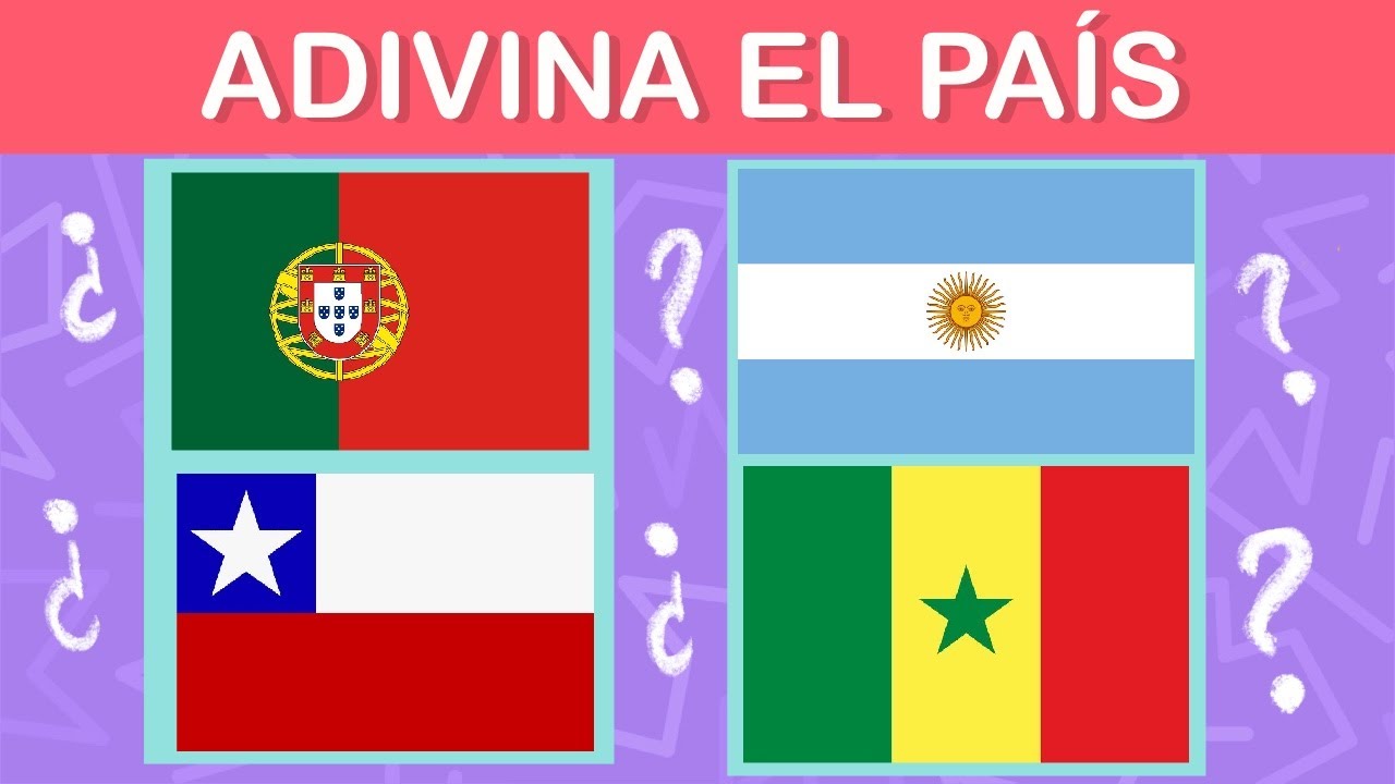 ¿Cuánto sabes de países? Adivina el país - YouTube