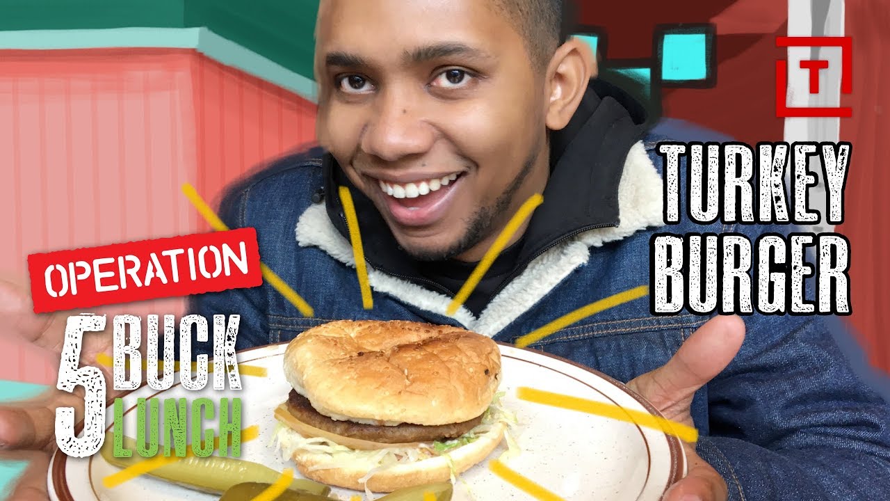 The Best Cheap Turkey Burger in NYC || 5 Buck Lunch - YouTube