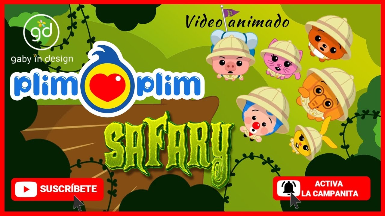 Plim Plim safari, invitación del payaso Plim Plim, invitación virtual ...