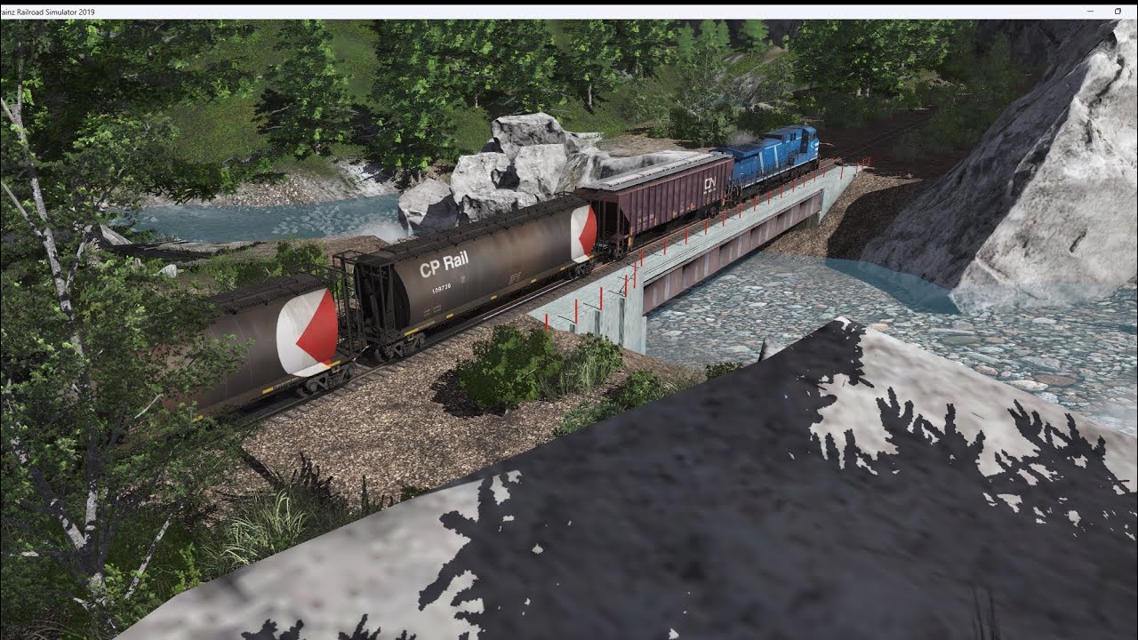 TRS19 Canadian Rocky Grain Train Railfanning - YouTube