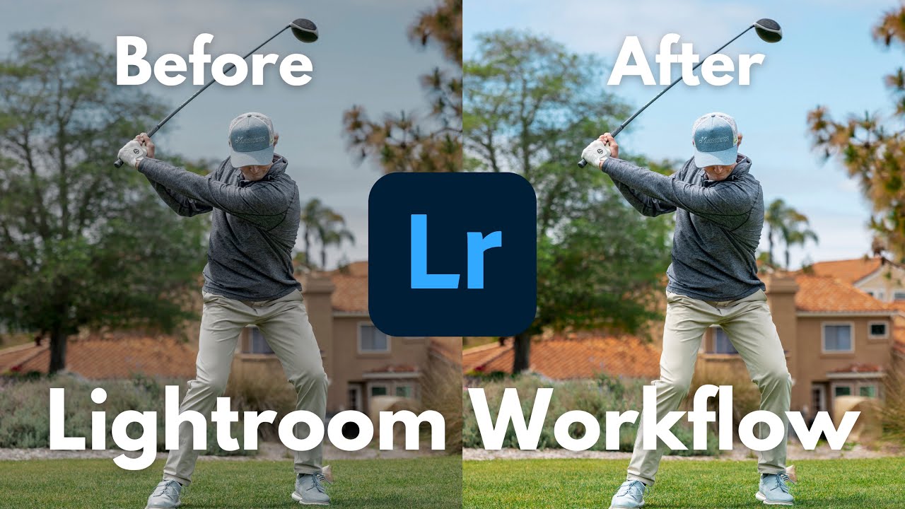 Golf Photography (Lightroom Editing Workflow) - YouTube
