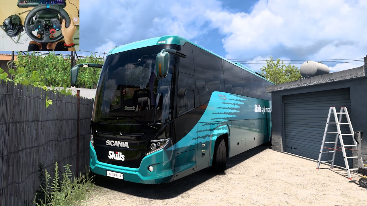 Smooth Bus Driving through Difficult Tight Roads of West Balkans | # ...