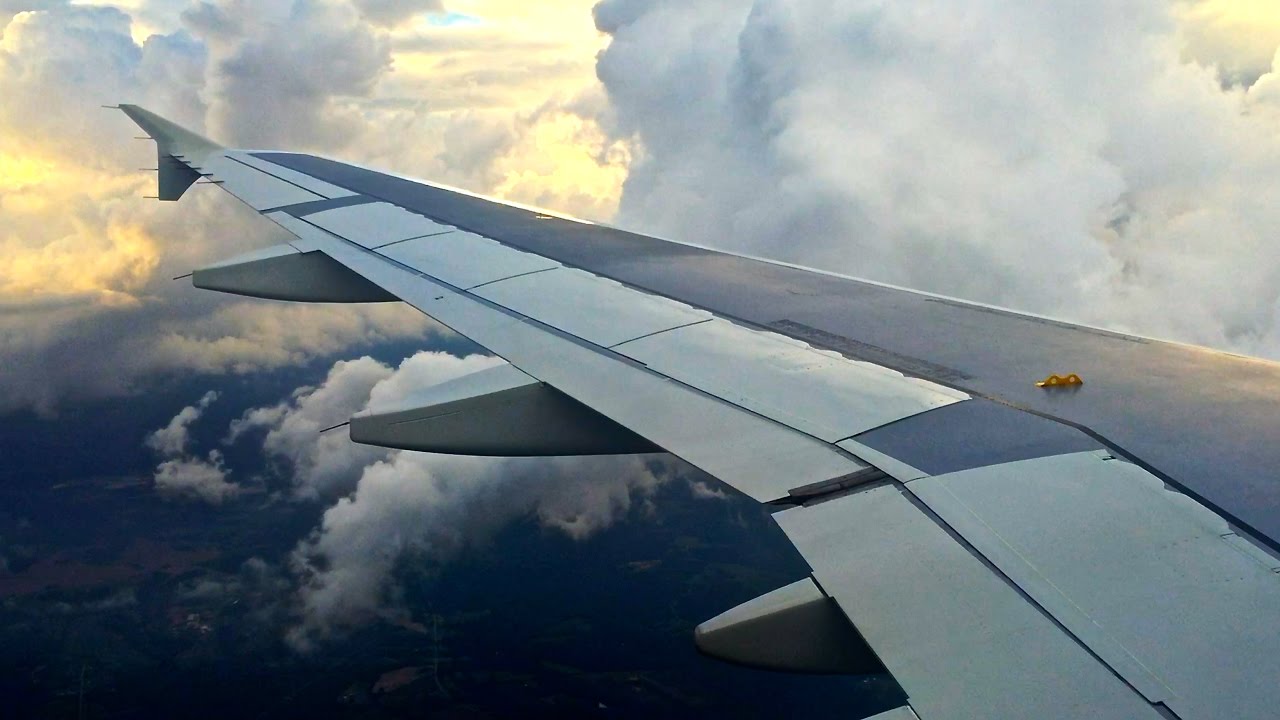 American Airlines - Airbus A319-112 - PIT-CLT - Takeoff and Landing ...