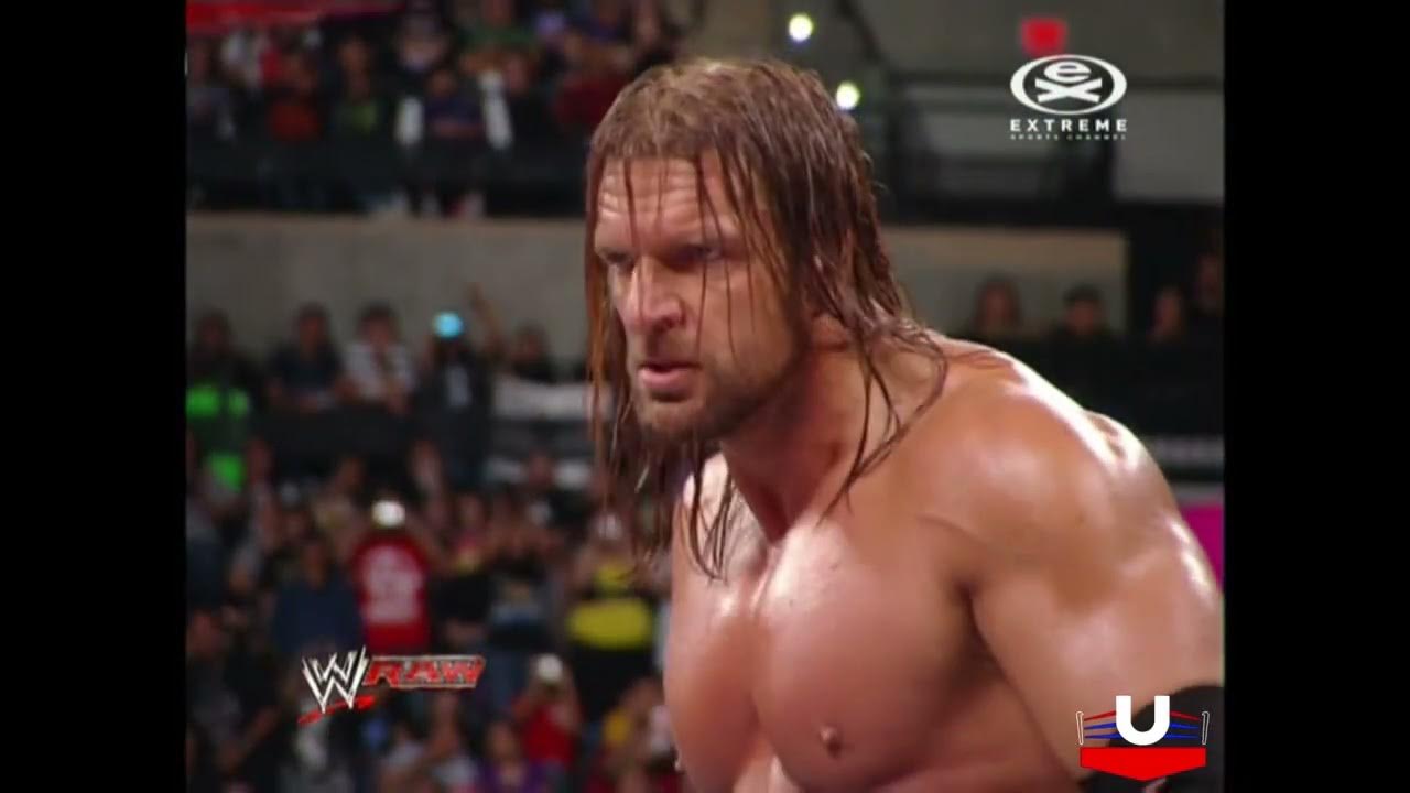WWE Raw 16.03.2009: Triple H vs. Cody Rhodes - PL - YouTube