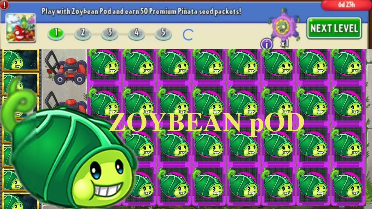 Play with ZOYBEAN POD and earn 50 Premium Pinata seed packets! - YouTube