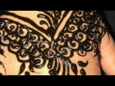 CILAAN BARASHO 💅 SIMPLE HENNA DESIGN FOR BACK HAND |Simply Hinda - YouTube