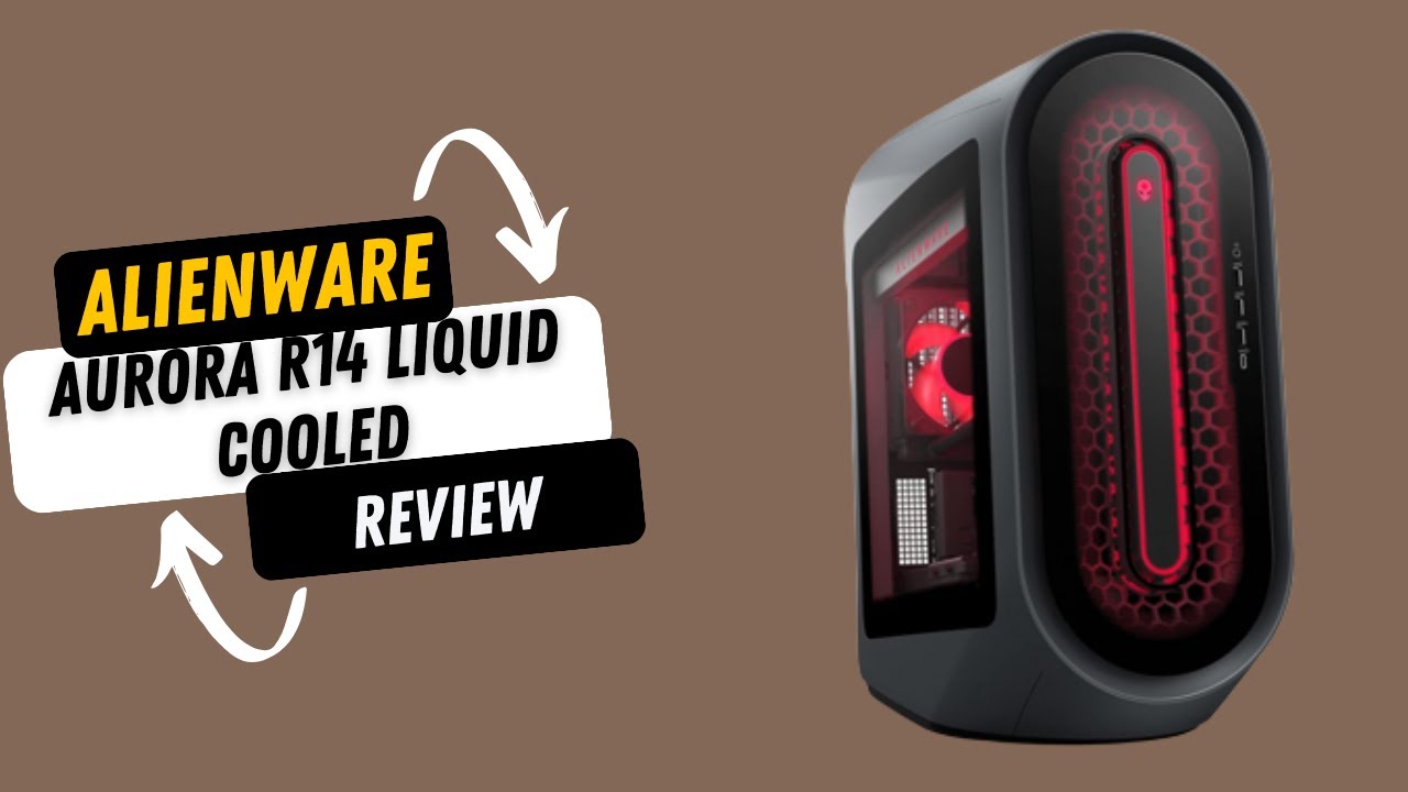 Alienware Aurora R14 Liquid Cooled Gaming Desktop - AMD Ryzen 9 5900 ...