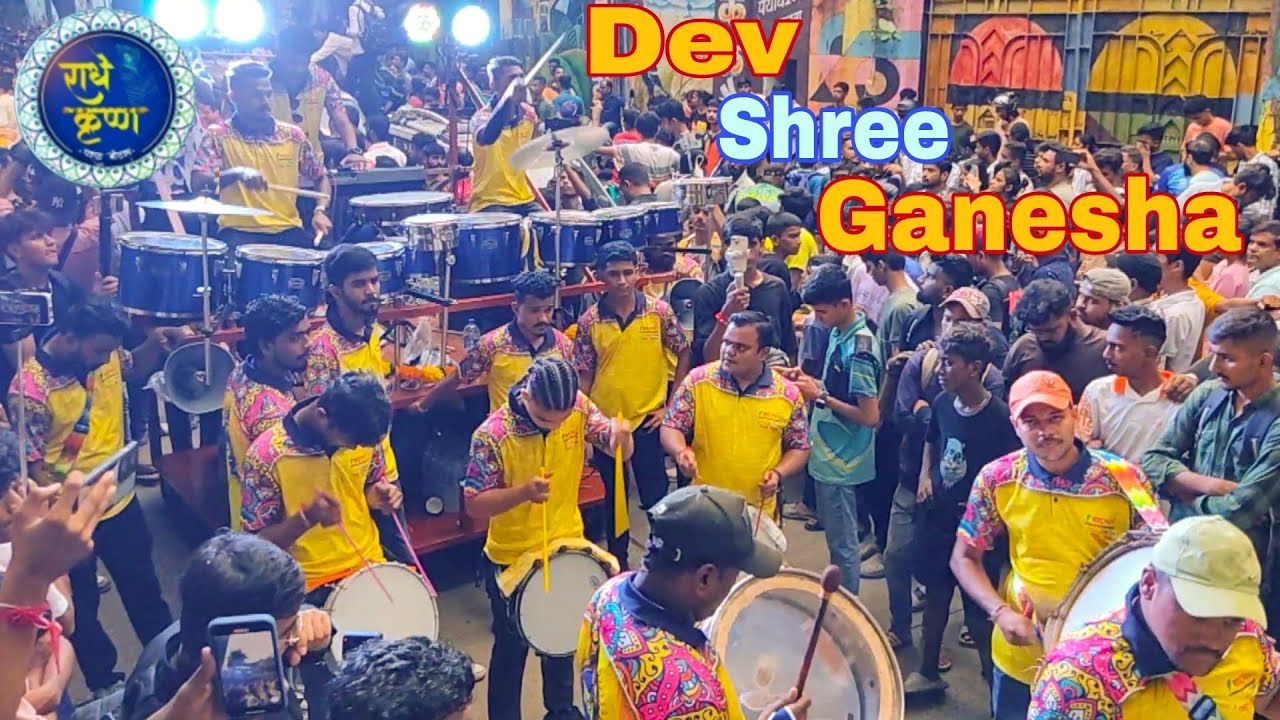 Dev Shree Ganesh 🤩 + INTRO🔥| Radhe Krishna Paral Beast 🥁 | Parel Cha MahaRaja | Agaman Sohala ...