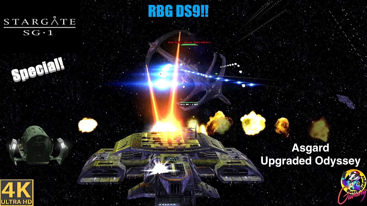 Stargate SG1 VS Star Trek RBG Deep Space Nine! - Star Trek Ship Battles ...