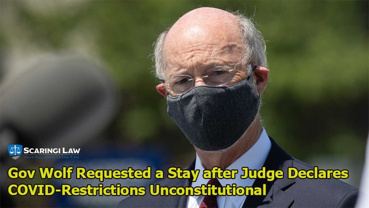 2020 09 17 - Gov Wolf Just Requested a Stay of Judge Stickman’s Order ...
