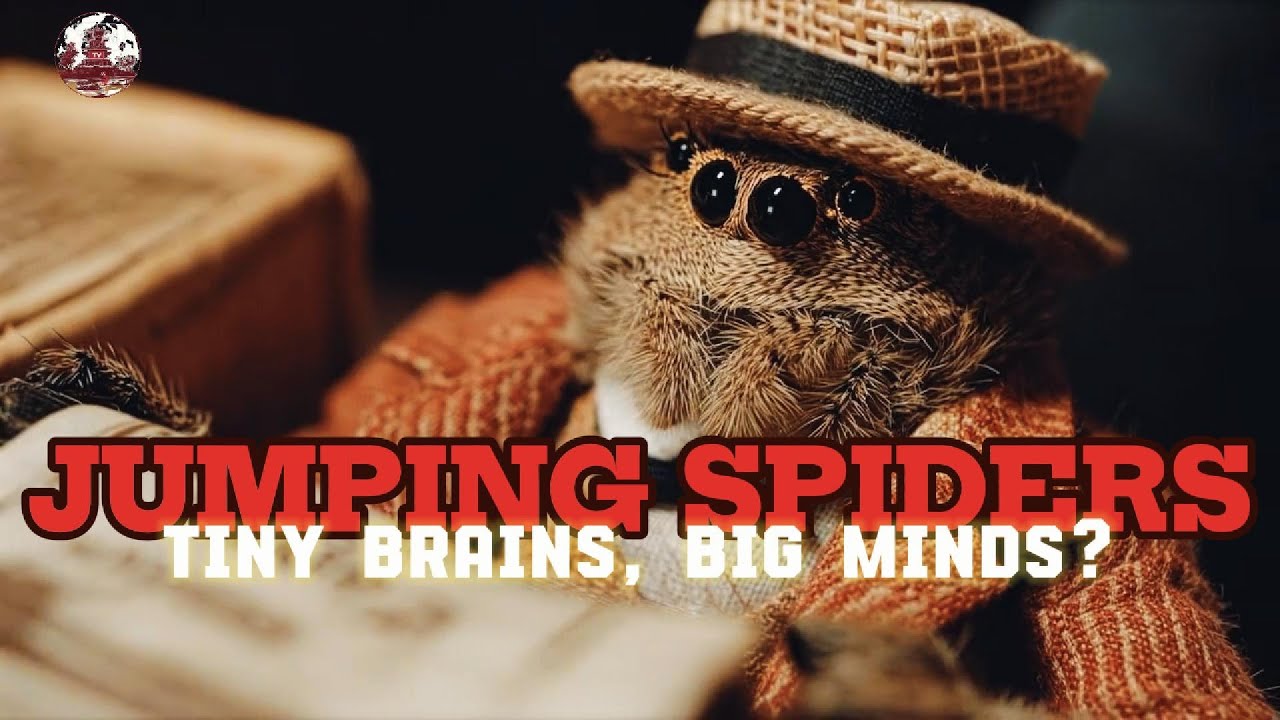 JUMPING SPIDERS: Tiny Brains, Big Minds? - YouTube