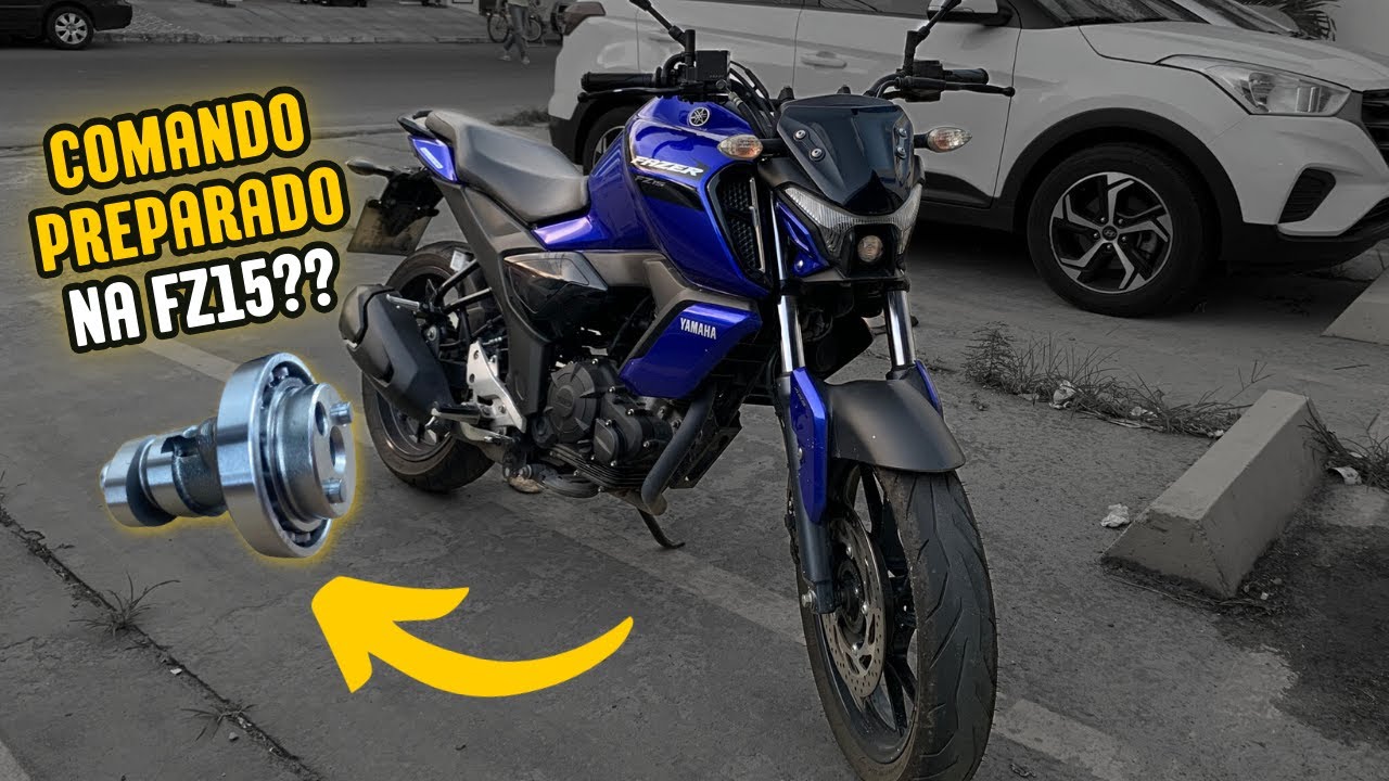 VOU COLOCAR UM COMANDO PREPARADO NA FZ15!? - YouTube