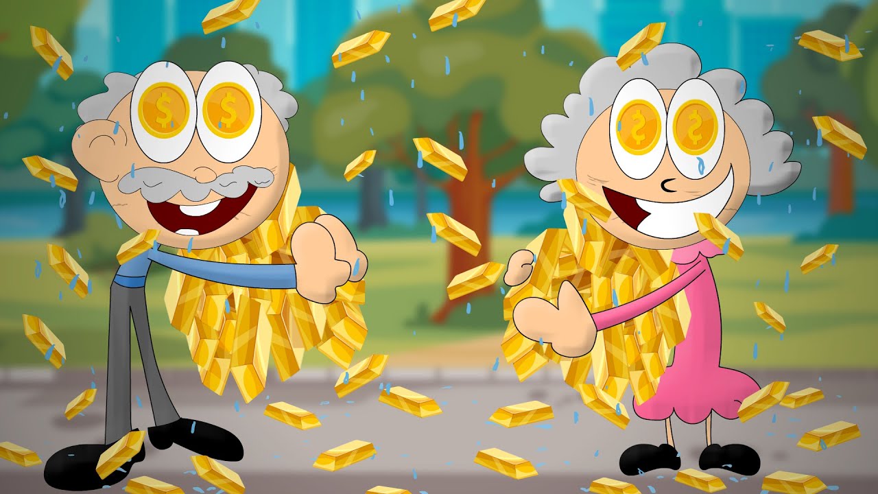 What if it Rained Gold Bars? + more videos | #aumsum #kids #children # ...