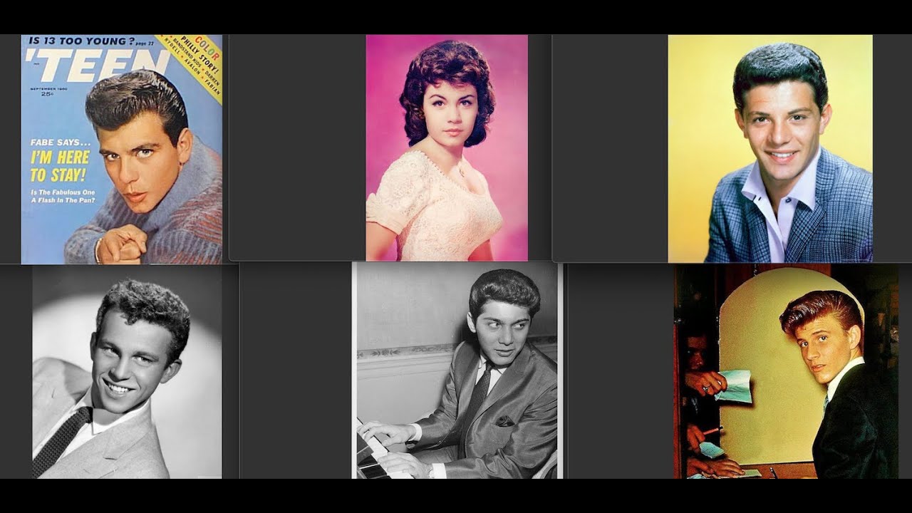 1950s Teen Idols (with photos & videos) - YouTube