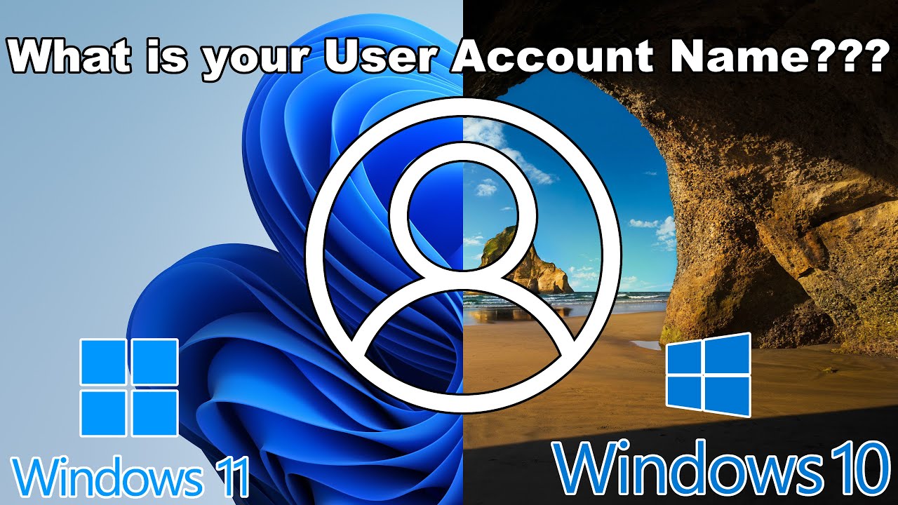 What is my Windows User Account Name? #Determine #Windows10 #Windows11 ...