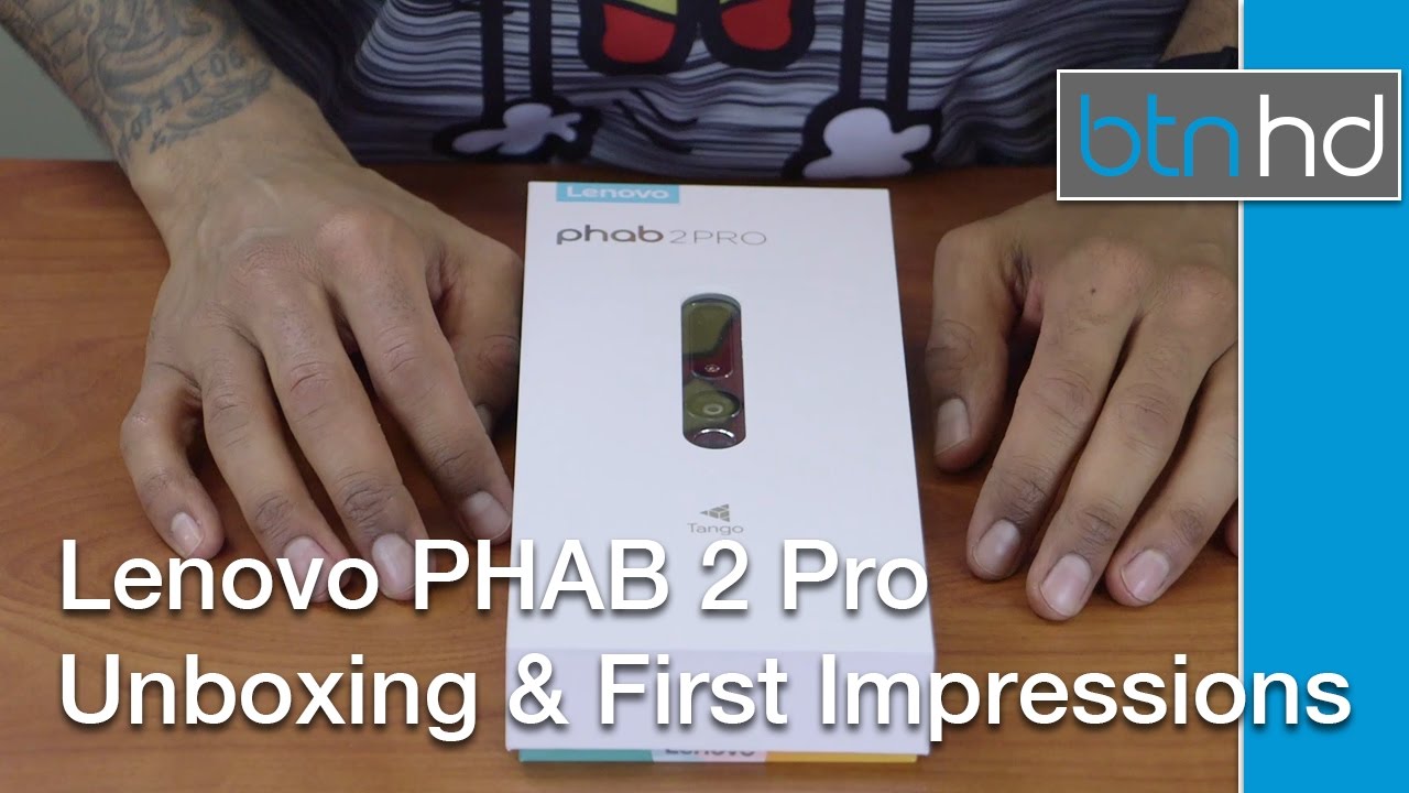 Lenovo PHAB 2 Pro Unboxing & First Impressions! (Google Tango Edition ...