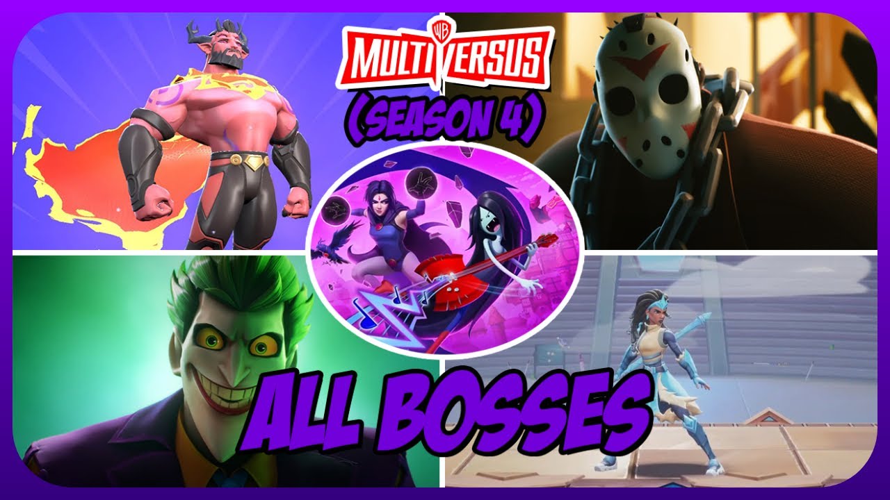 MultiVersus (Season 4) All Bosses (PS5, PS4, XSeries X/S, XONE, PC ...