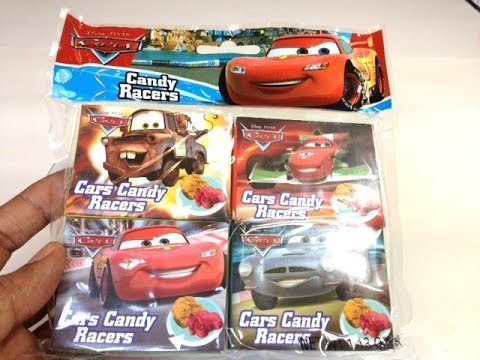 Candy Racer of Disney Pixar Cars Lightning McQueen, Tow Truck Mater ...
