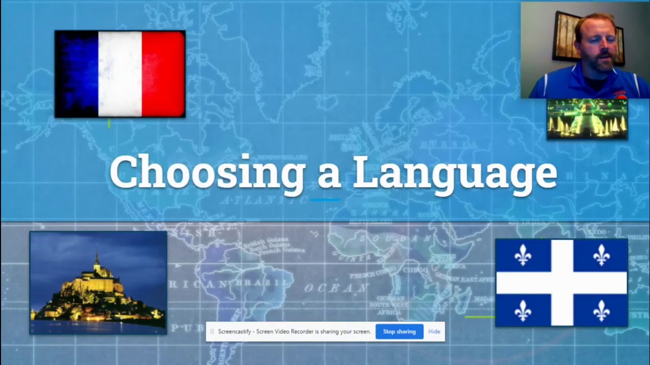 Choosing a Language: Information about French - YouTube