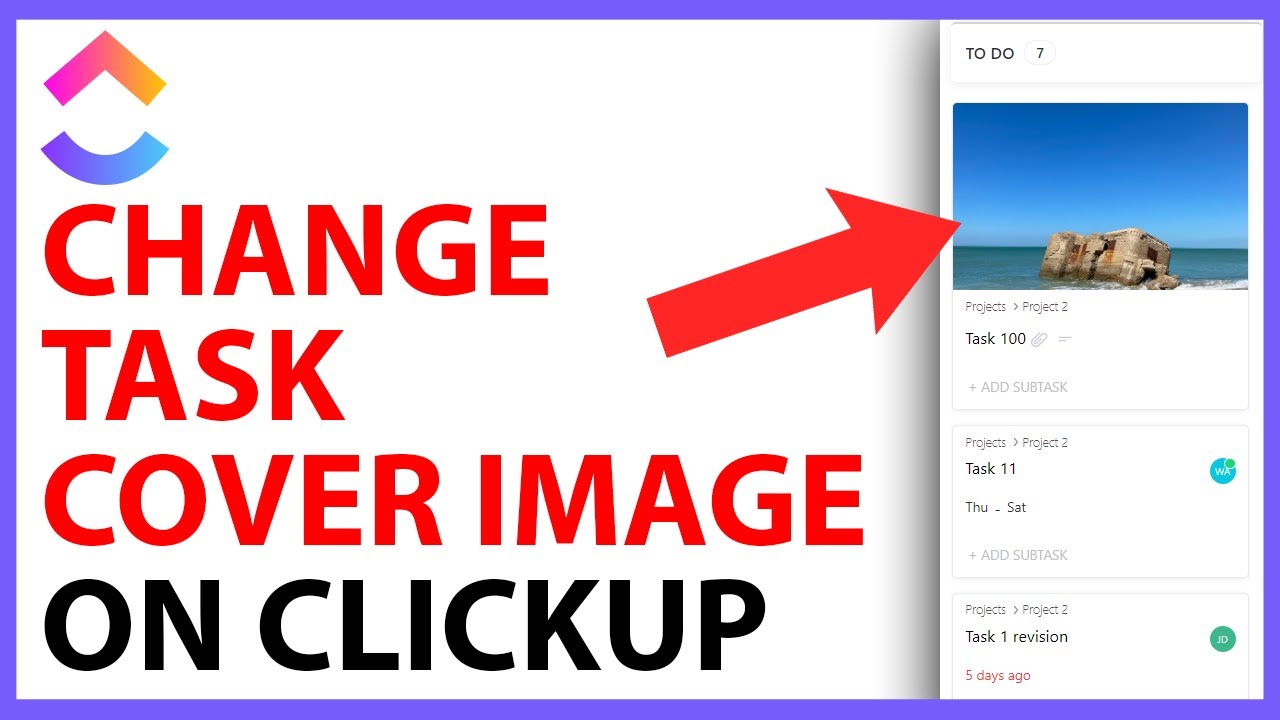 How to Change Cover Image in Board View on ClickUp - YouTube